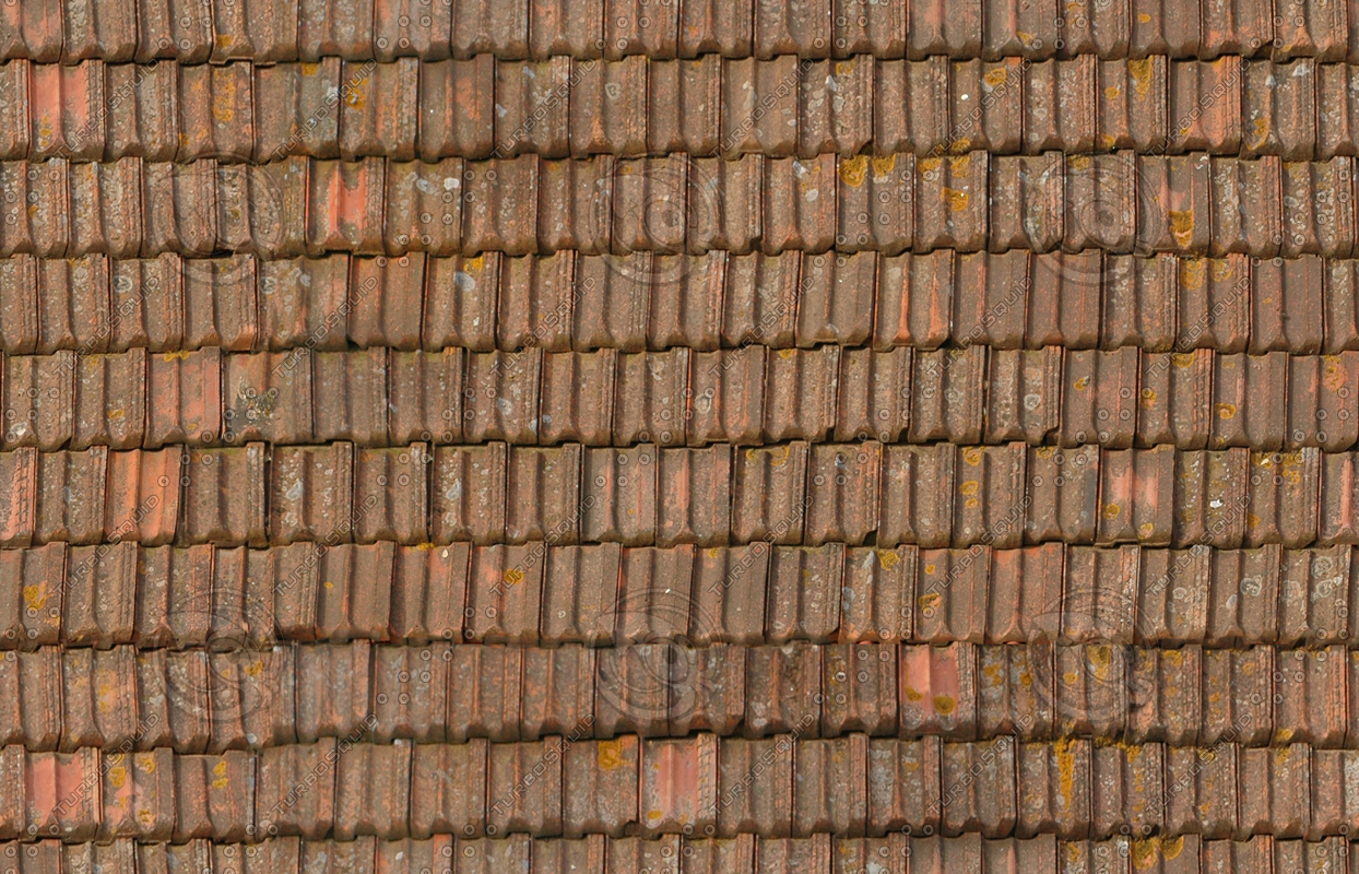 Texture JPEG terra cotta roof