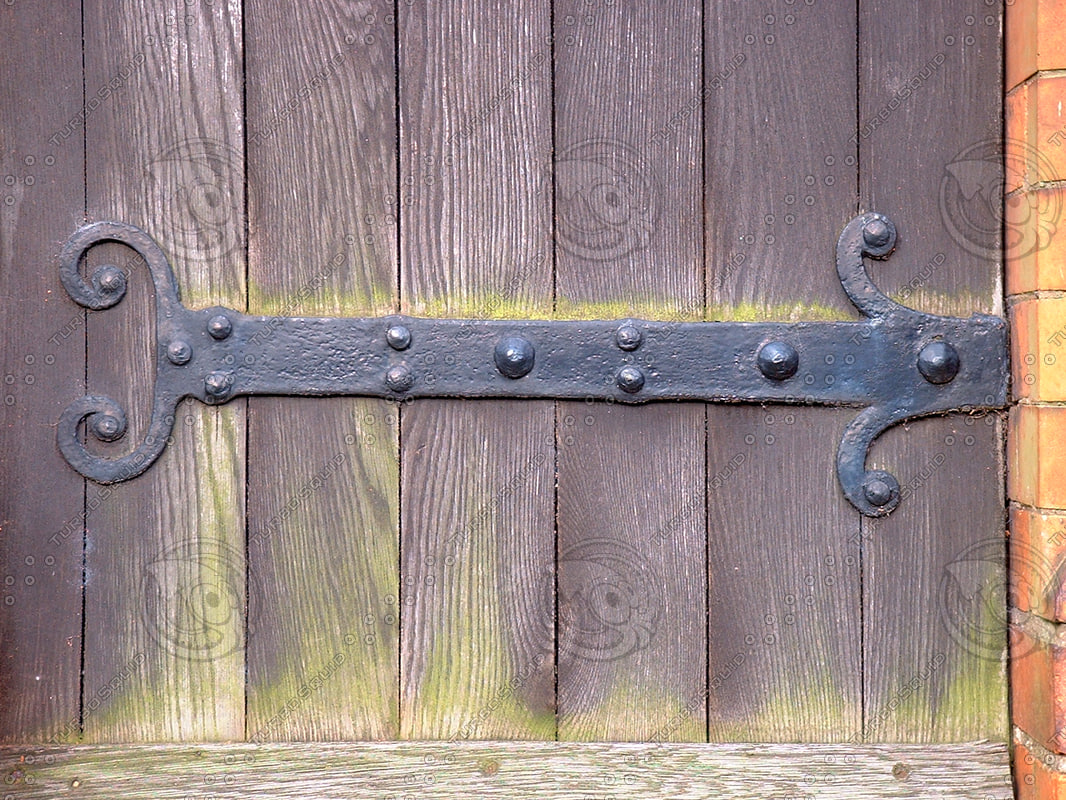 Texture JPEG door hinge old