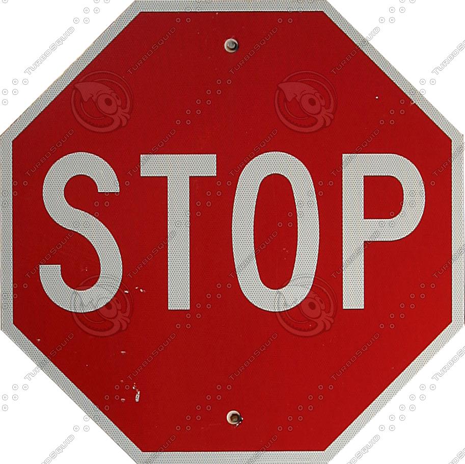Texture JPEG stop sign street