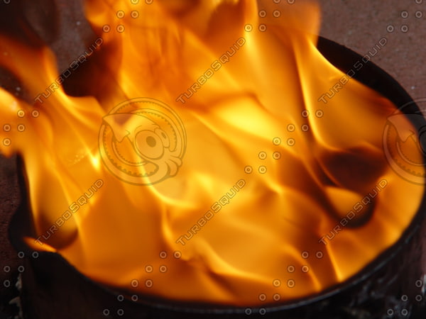 Texture JPEG fx map fire