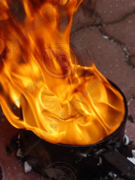 Texture JPEG fx map fire