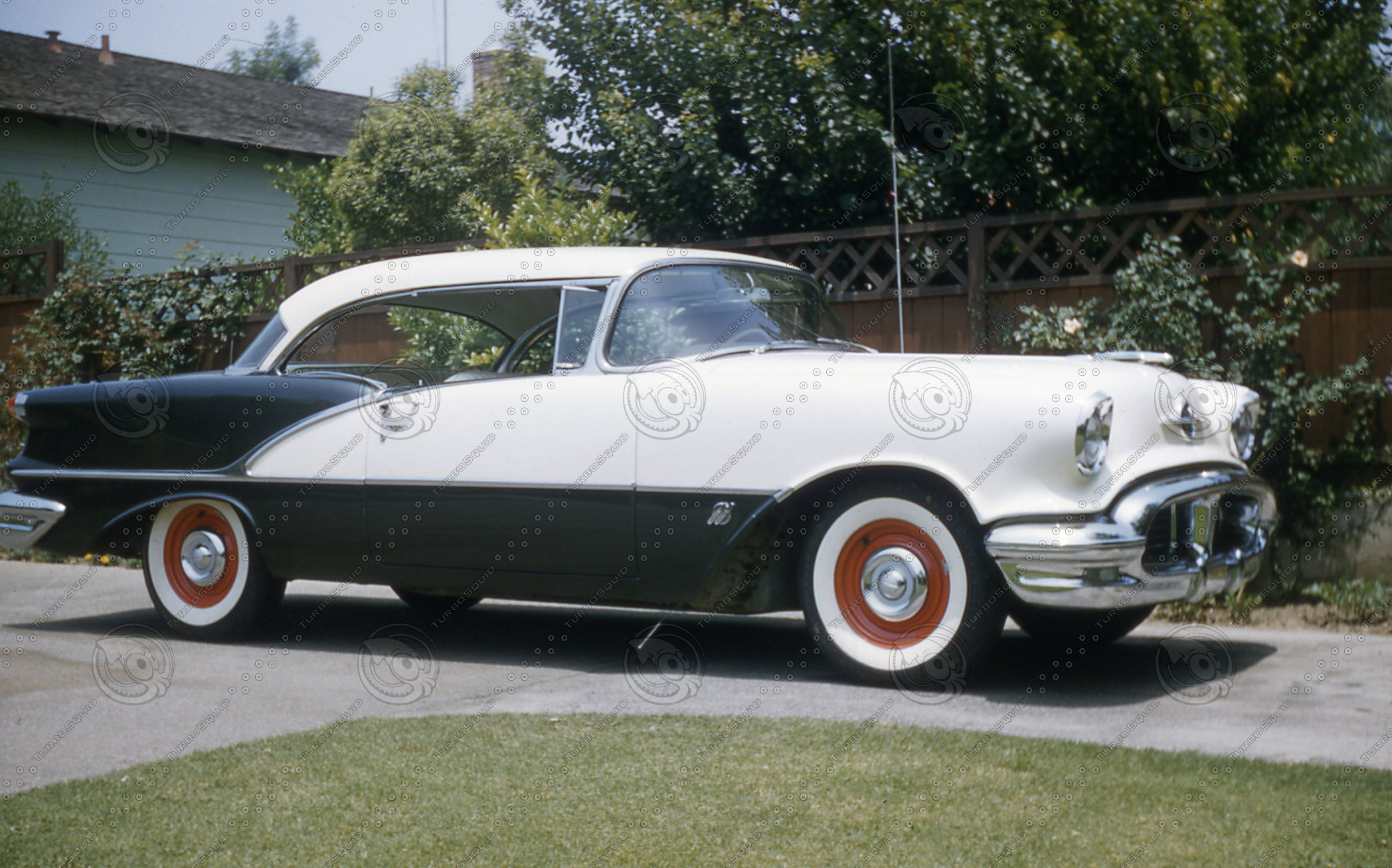 Stock JPEG 1956 automobile oldsmobile
