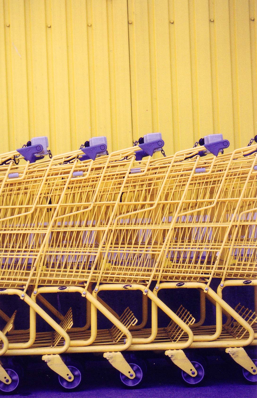 Stock JPEG yellow shopping carts