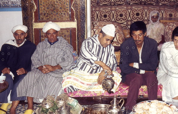 Stock JPEG Morocco Fes tea