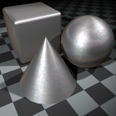 Texture 3ds Max Texture steel polished aluminium