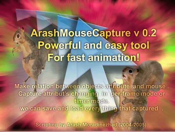 General Maya Embedded Language MouseCapture
