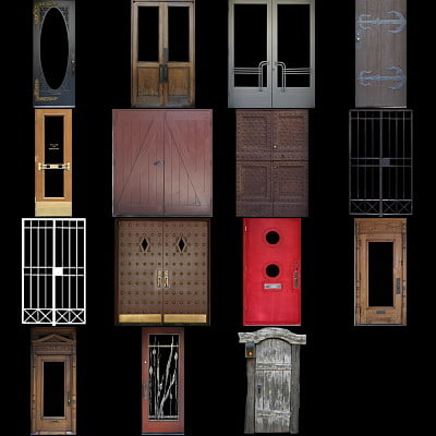 Texture JPEG door collection digitalreflection