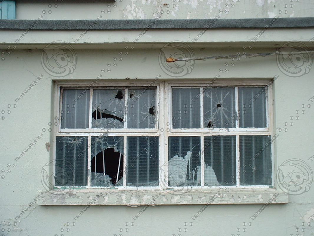 Texture JPEG smashed window glass