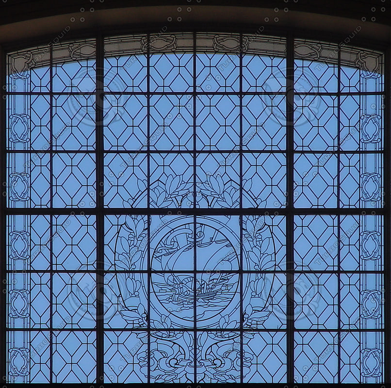 Texture JPEG windows wall stained