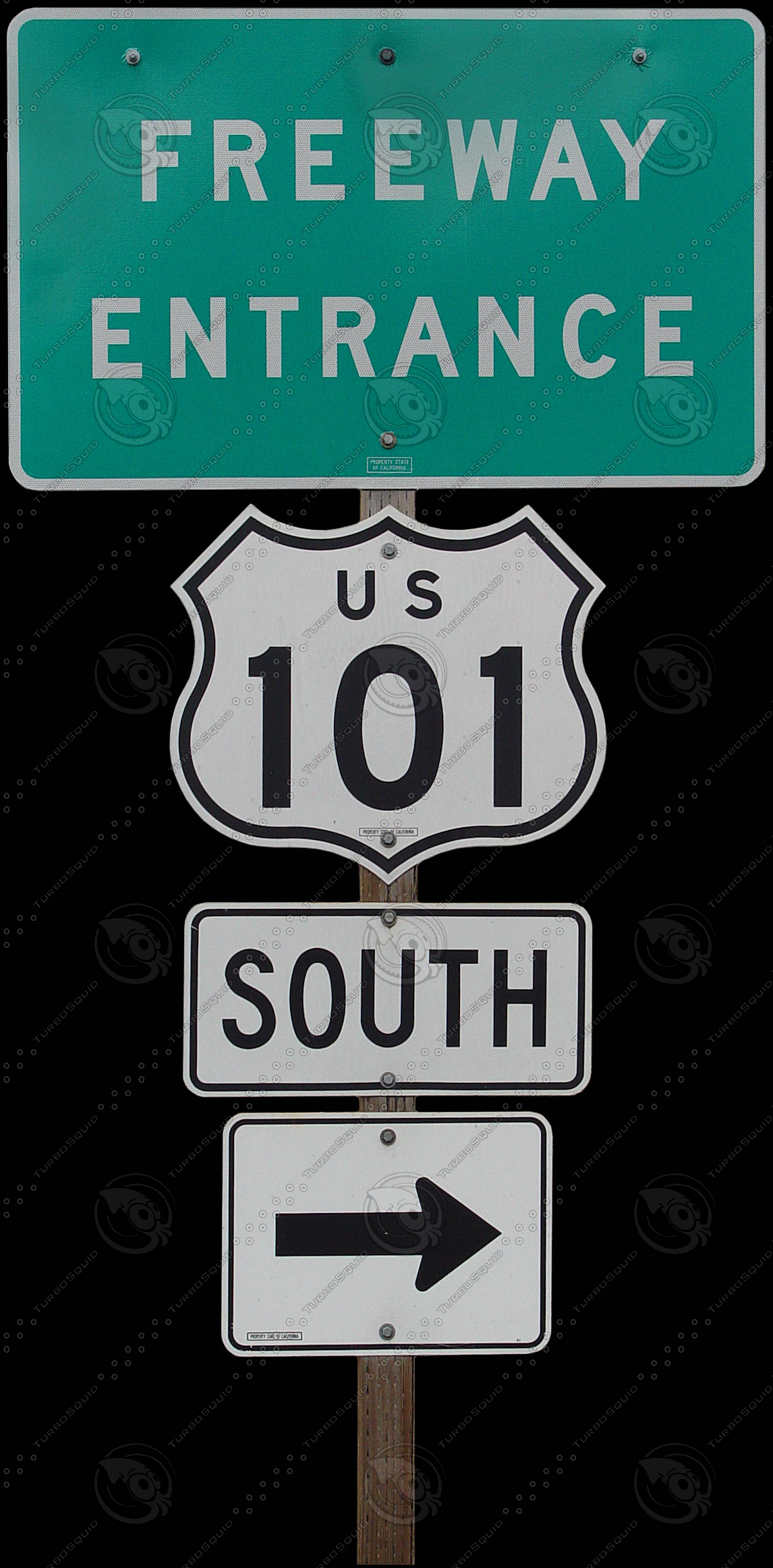 Texture JPEG signs highway freeway