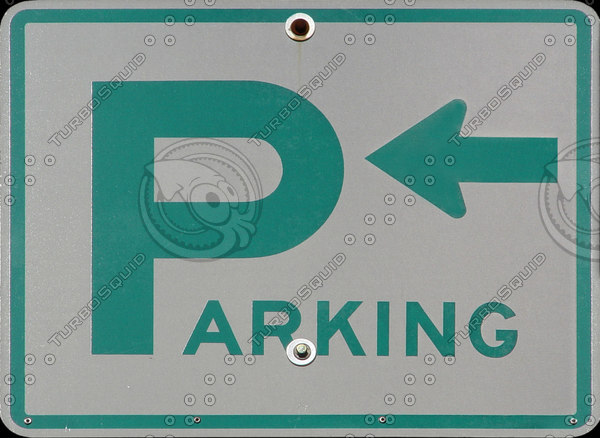 Texture JPEG signs parking lot