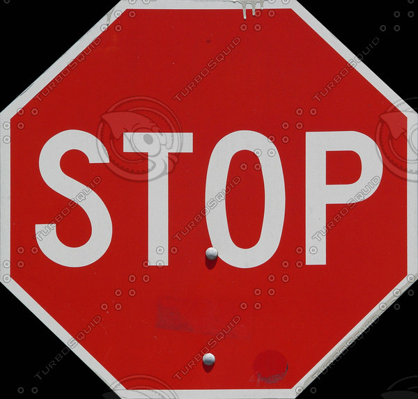Texture JPEG stop signs road