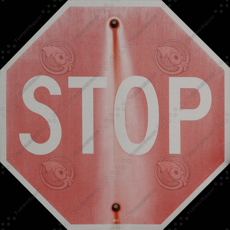 Texture JPEG stop signs road
