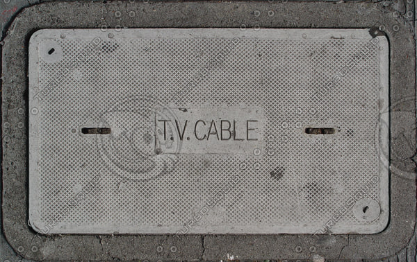 Texture JPEG utility plate sidewalk