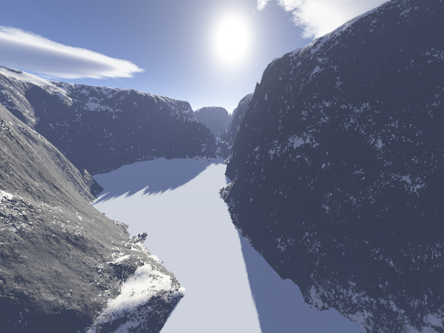 General Windows Bitmap canyon arctic snow