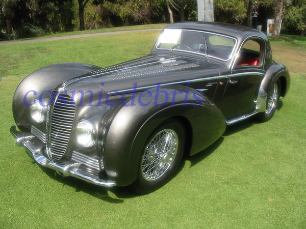 Stock JPEG Delahaye motor car