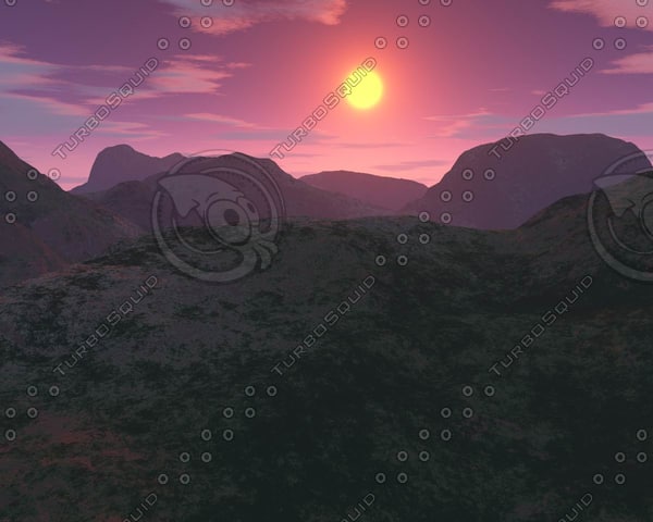 Texture JPEG red sun sunset