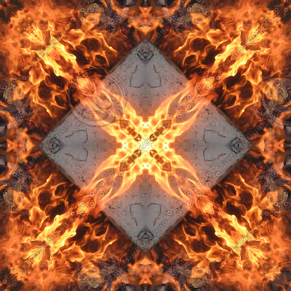 Texture JPEG hell fire heat