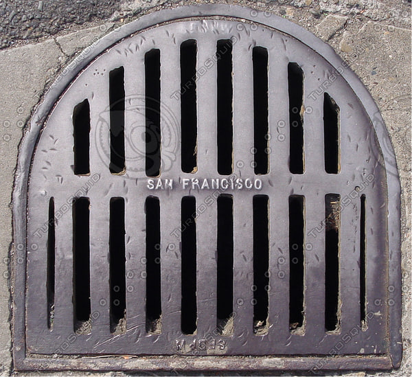 Texture JPEG drain utility street