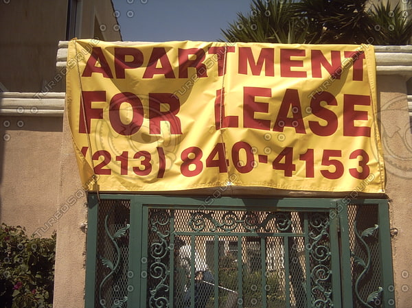 Texture JPEG rent banner Apartment