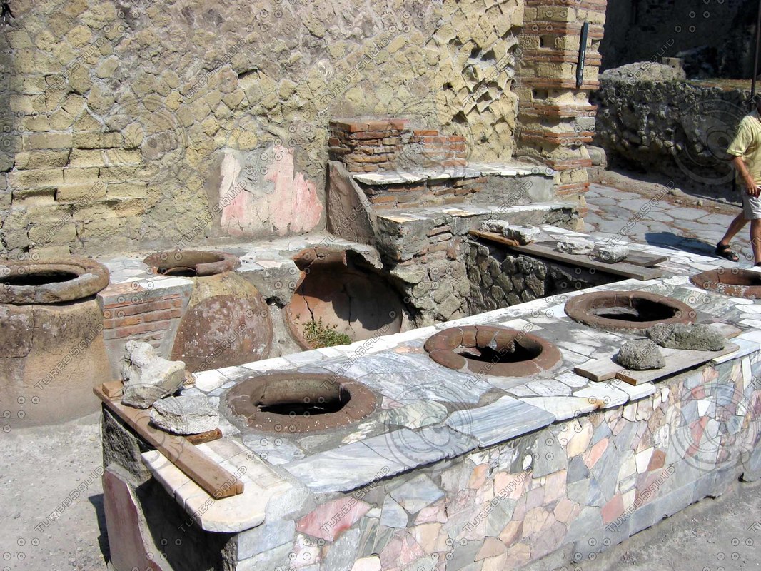 Stock JPEG taberna Italy Herculaneum