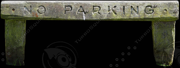 Texture JPEG signs no parking