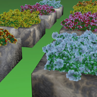 Materials plant flower garden