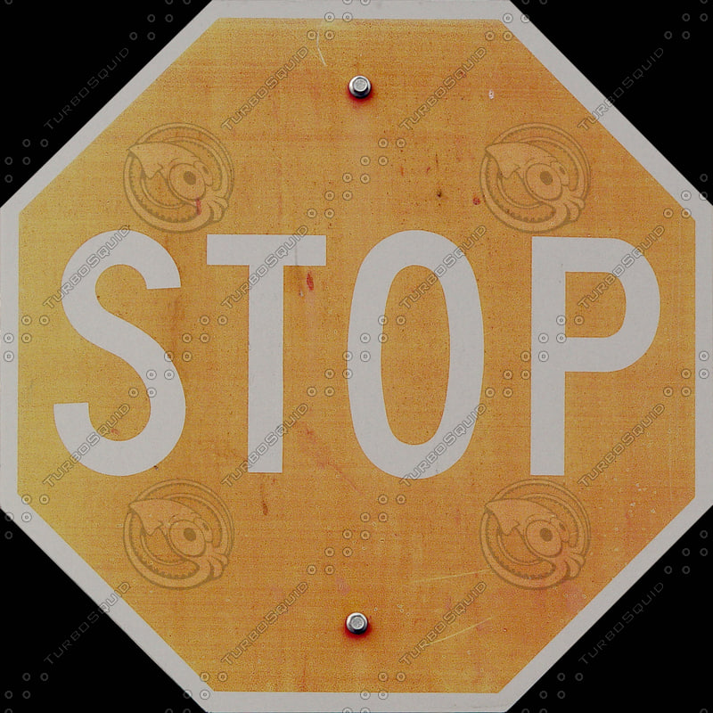Texture JPEG stop signs road