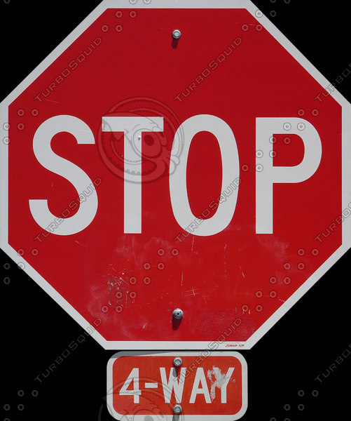 Texture JPEG stop signs road