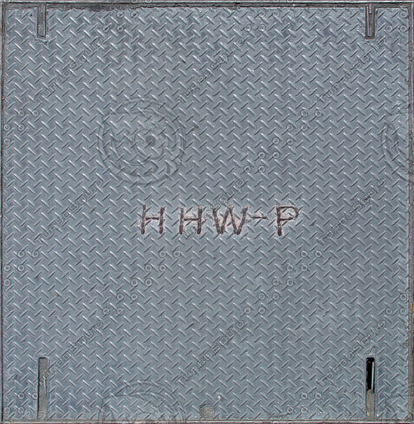 Texture JPEG utility plates sidewalk