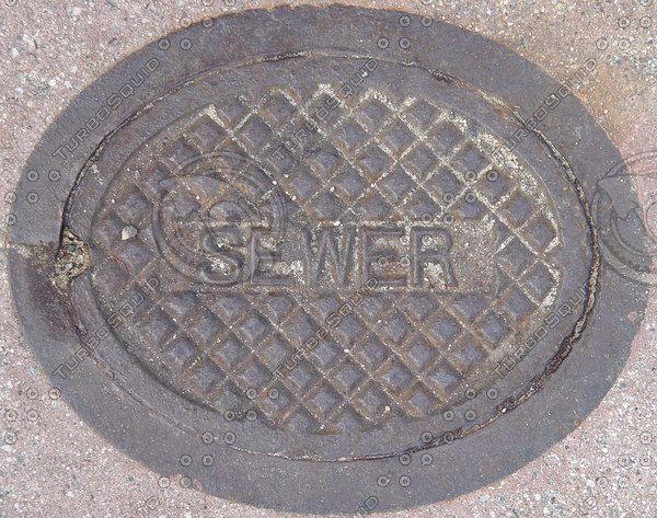 Texture JPEG utility sidewalk sewer