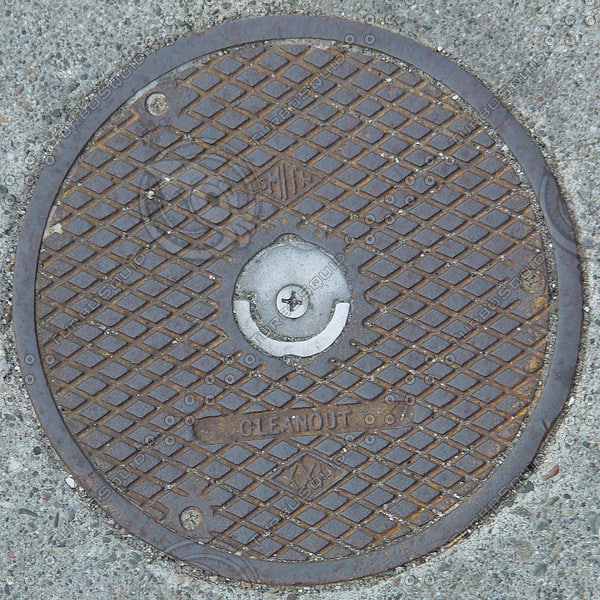 Texture JPEG utility sidewalk sewer