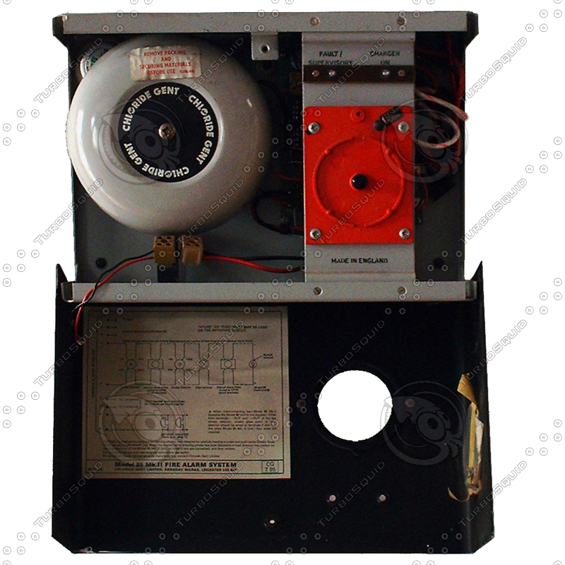 Texture JPEG fire alarm broken