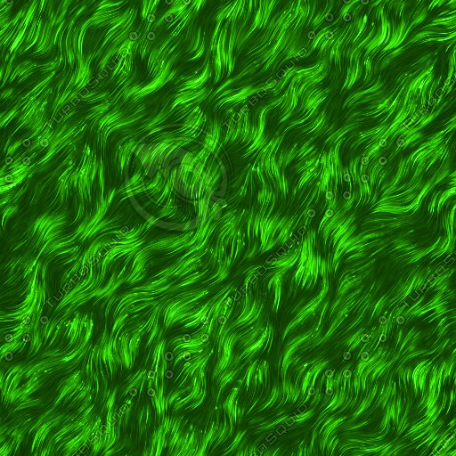 Texture Windows Bitmap green hair