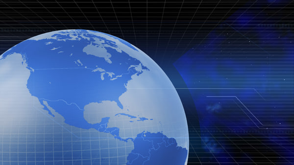 Stock JPEG earth world map