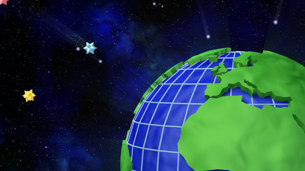 Stock JPEG earth world map