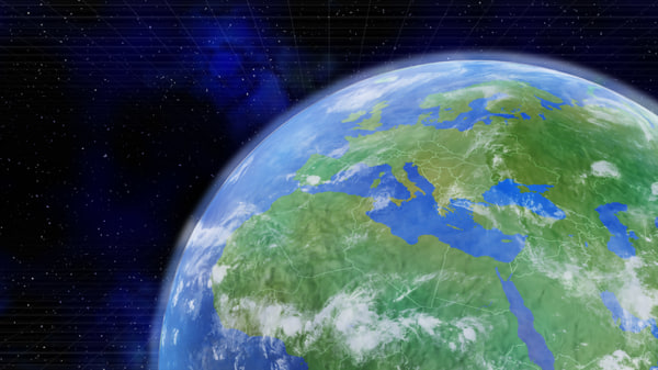 Stock JPEG earth world map