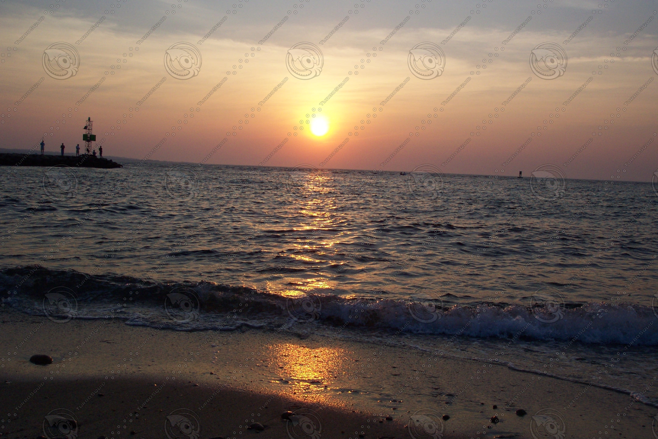 Stock JPEG beach sunset nature