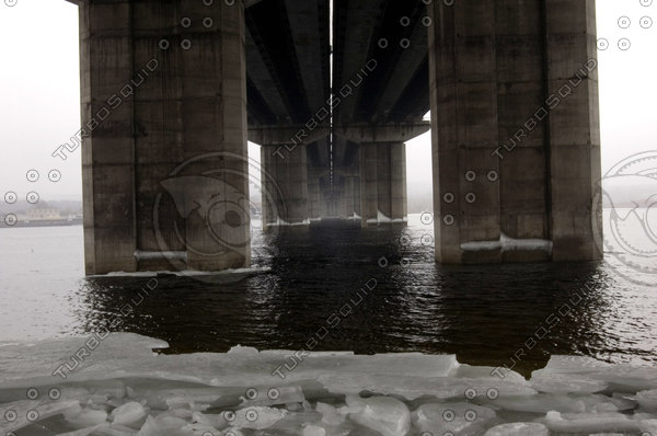 Stock JPEG bridge concrete river