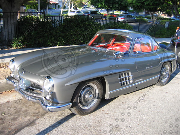 Stock JPEG Automobile Mercedes 300SL