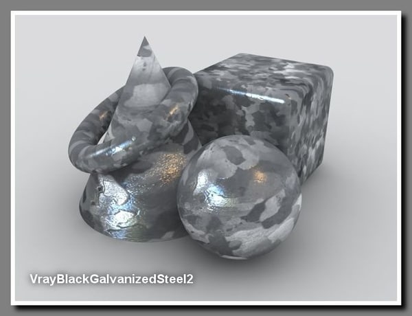 Materials 3ds Max Texture Metal vray aluminum