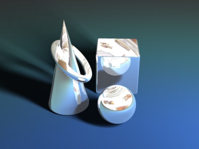 Materials 3ds Max Texture chrome metal aluminum