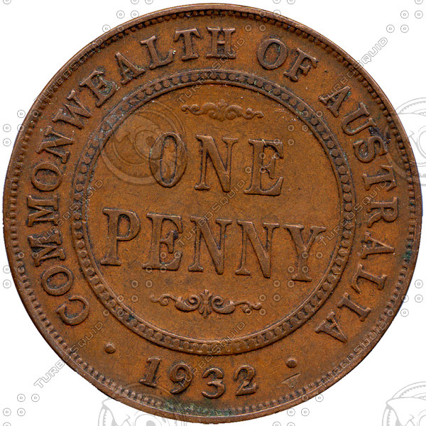 Texture JPEG One penny coin
