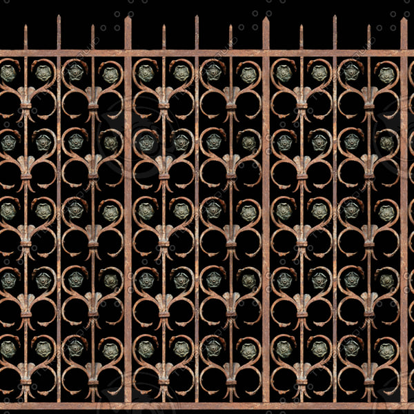 Texture JPEG fence gate wall