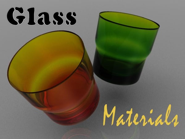 Materials 3ds Max Texture Glass materials material