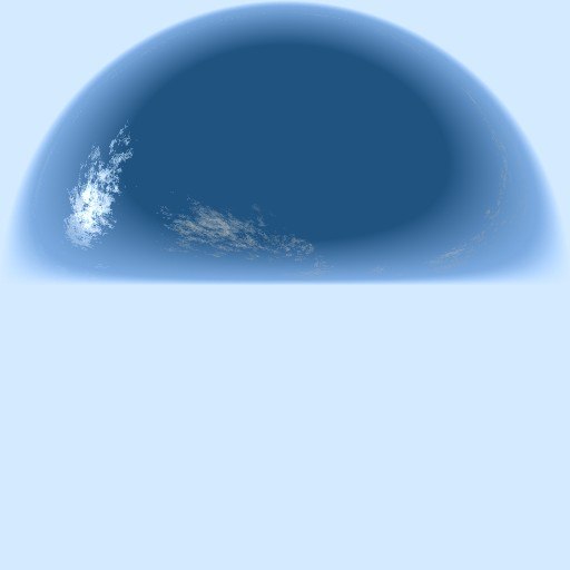 Texture HDR sun HDRI