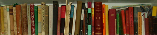 Texture JPEG row of books