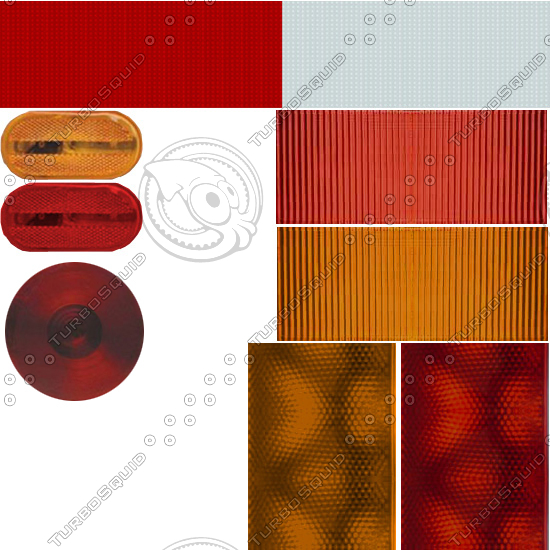 Texture JPEG tail light reflector