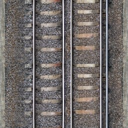 Texture Targa Train Track Rails