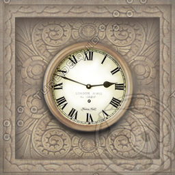 Texture JPEG Clock texture map